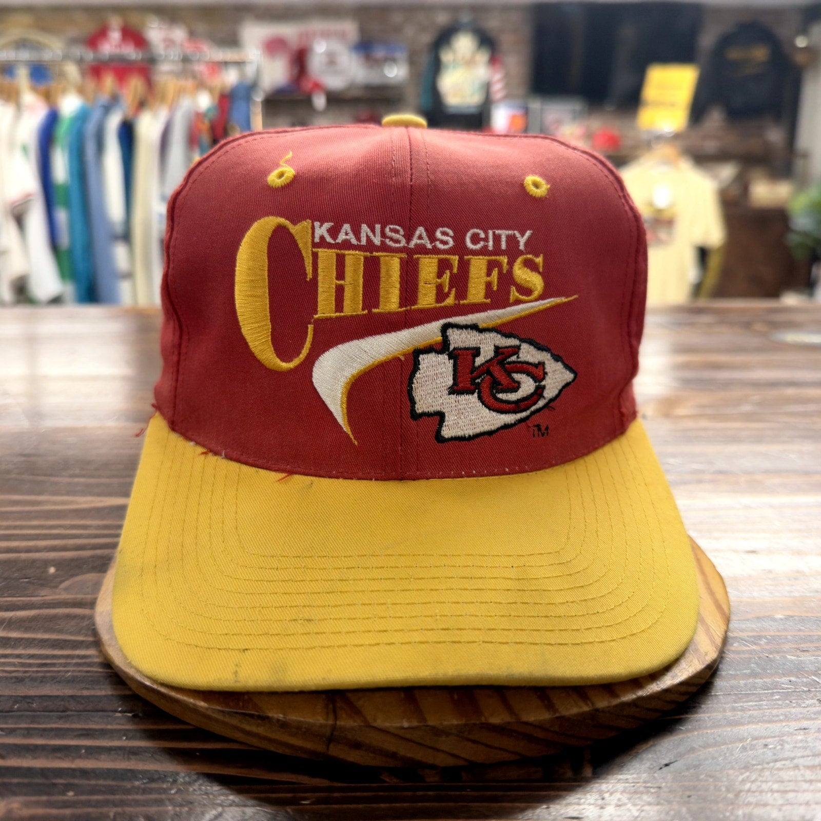 Kansas City Chiefs Vintage Snapback Hat 90s – Recollect Ltd.